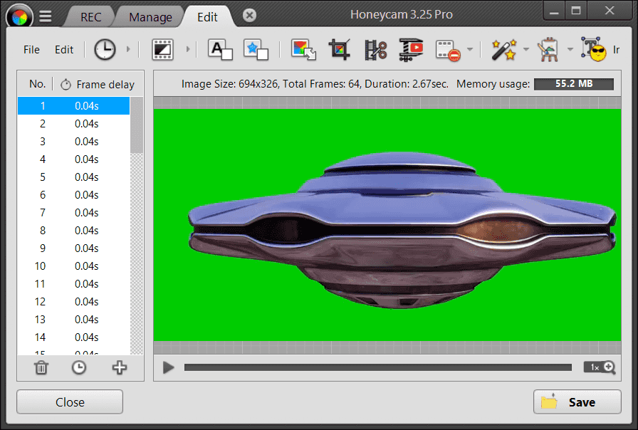How To Make A Video WebM With A Transparent Background Honeycam